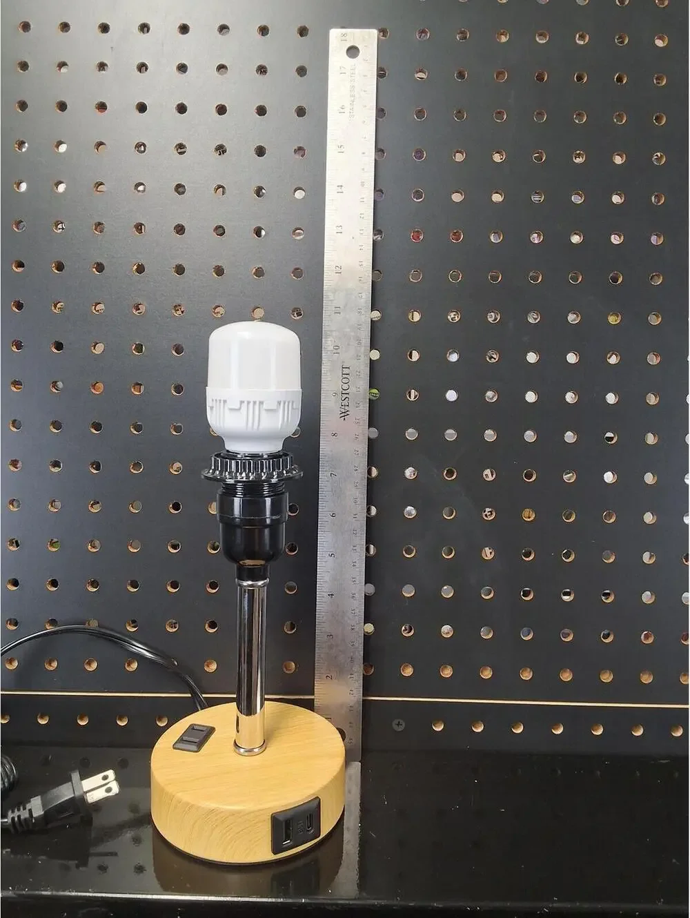 Accents | Modern Usb Charging Touch Light Table Lamp Base | Poshmark